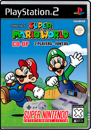 Super Mario World - Coop 2 Players - Repro Playstation 2 - Ps2 By ...