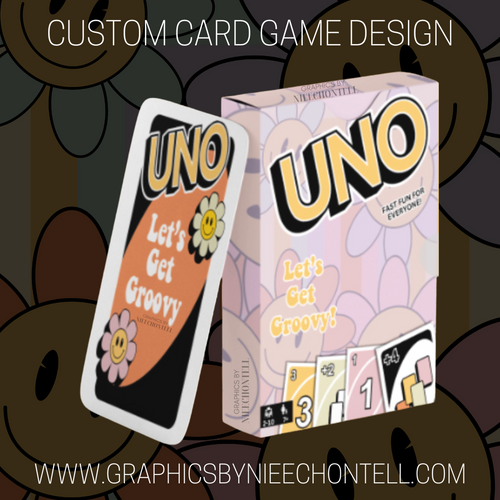 Custom Card Game Design | Graphics By Niee