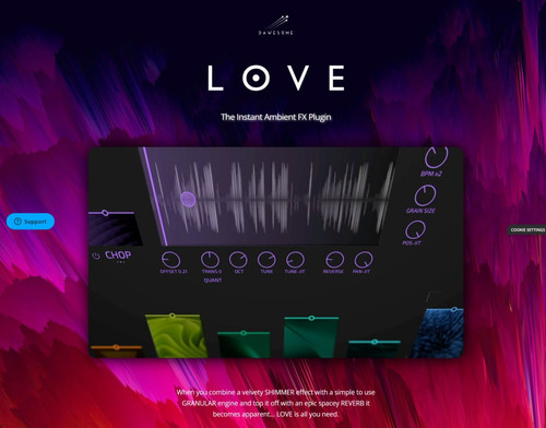 Tracktion Software Dawesome Love | Sosouthernsoundkits