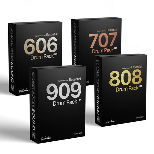 Kamillion Sound - KS Essential 606, 707, 808, 909 Drum Pack Bundle ...