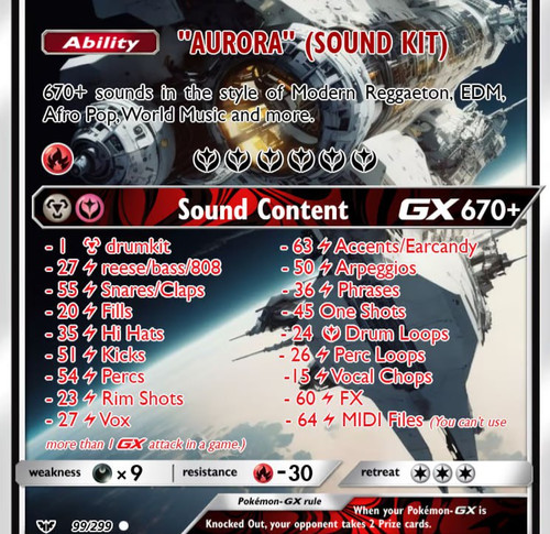 EMGBEATZ - AURORA SOUND KIT | Sosouthernsoundkits