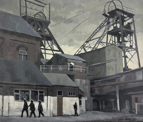 Roger Hampson 'Bickershaw Colliery' | Collect Art