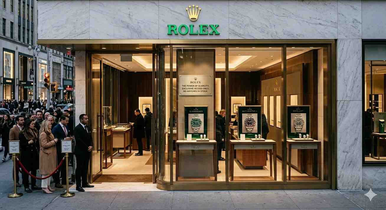 Rolex's Scarcity-Led Luxury Brand Strategy