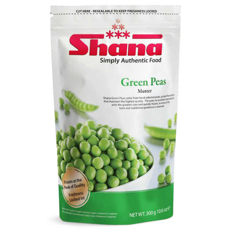 SHANA Green Peas 300g | sfoods.co.nz