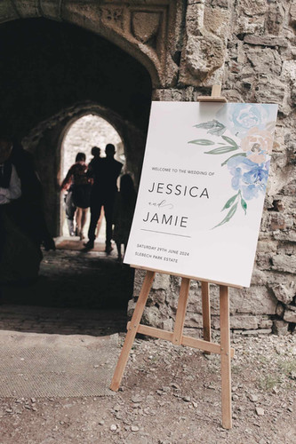 Jessica | Welcome Sign | Adaelle