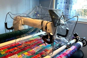 Long Arm Cover for Gammill Optimum with rear handles | Beautiful Fit Covers