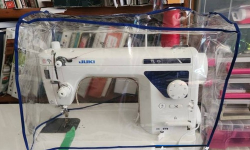 Dust Cover for Sewing Machine with Thread Guide Extended | Beautiful ...