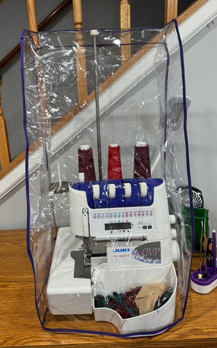 Dust Cover for Juki MO-2000QVP Serger with Extended Thread Guide ...