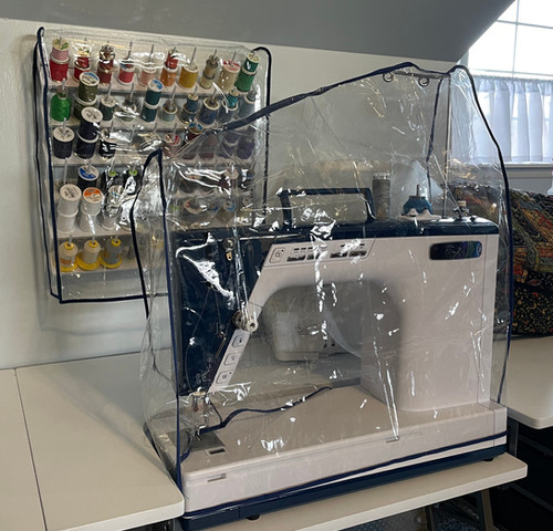 Dust Cover for Graceframe Little Rebel Sewing Machine with Thread Guide ...