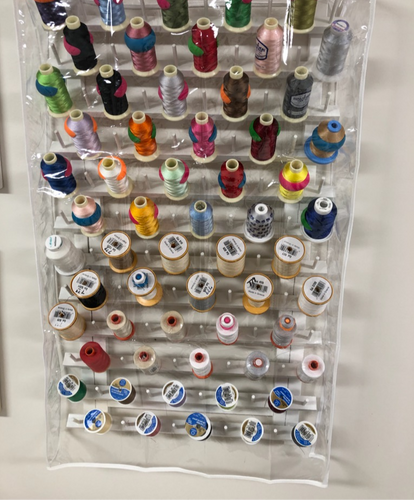 Dust Cover for Gutermann 100 Spool Wall Rack | Beautiful Fit Covers