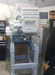 Large Dust Cover for SWF MAS 15 on Stand | Beautiful Fit Covers