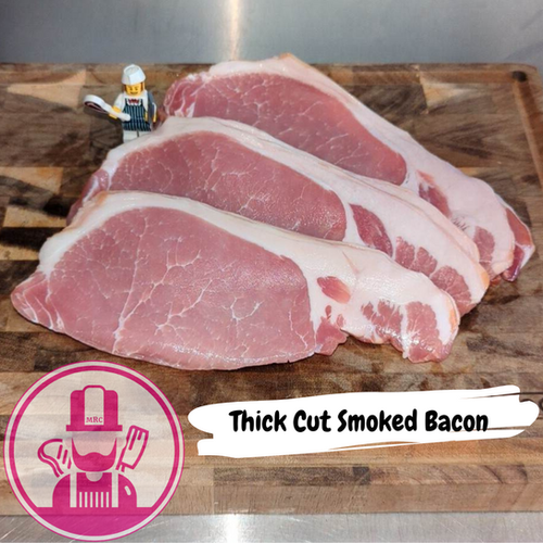 THICK CUT SMOKED BACON 500g | Allisons Butchers