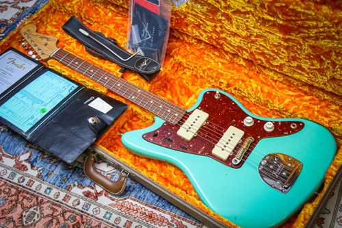 FENDER USA Custom Shop '62 Reissue Jazzmaster Journeyman Relic "Surf ...