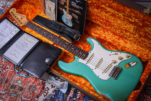 FENDER USA Masterbuilt Custom Shop '63 Reissue Stratocaster Relic *John ...
