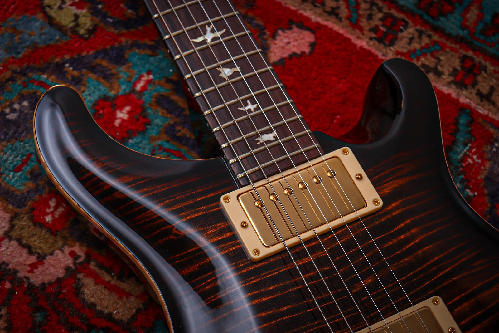 PRS USA Paul Reed Smith Private Stock Custom 22 #1951 - Tiger eye Burst ...