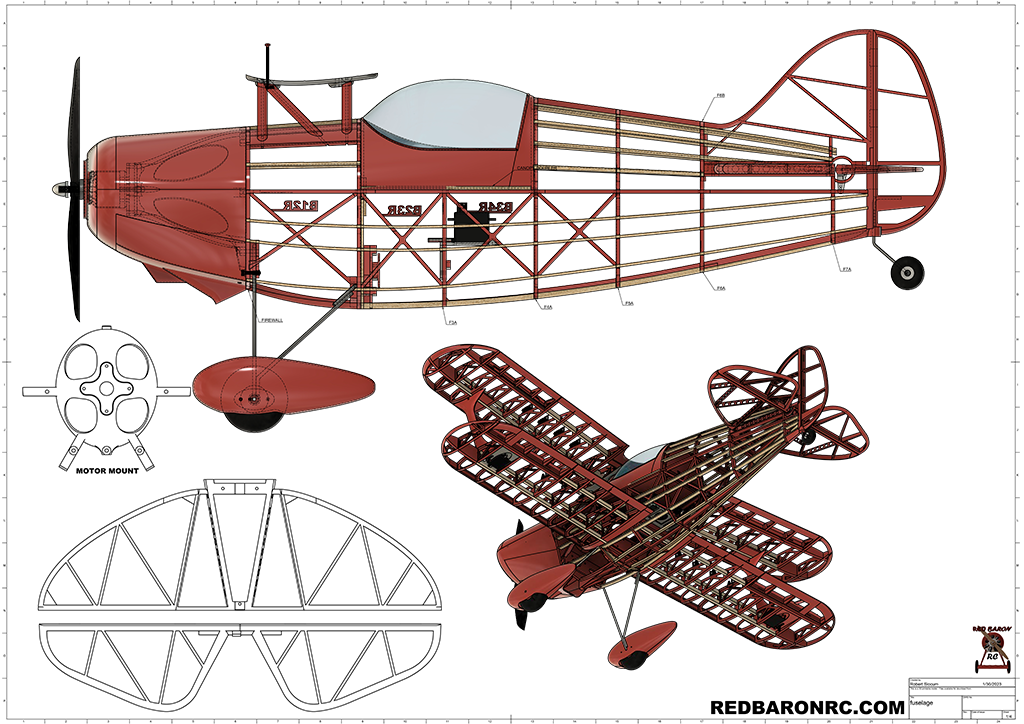 48" Pitts Special Model Plans