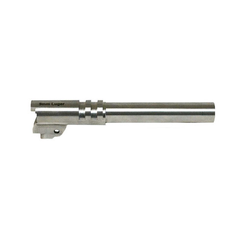 1911 Match Grade Barrel, 9mm, 5", Stainless Steel, Clark/Para Ramp ...