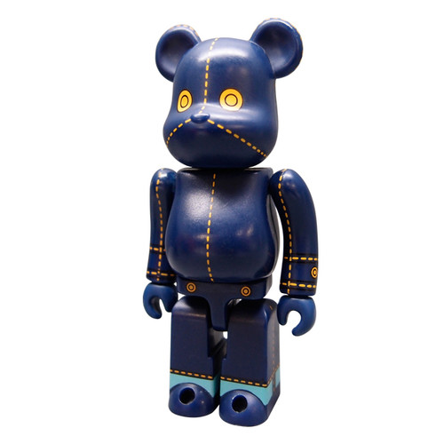 Bearbrick Series 5 - Pattern - Blue stitch | Medicom Toy Store