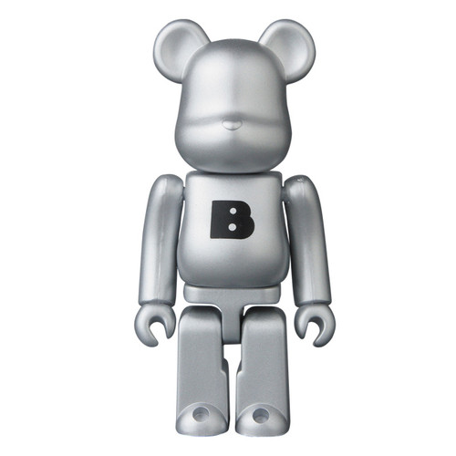 Bearbrick series 34 - Basic - Silver | Medicom Toy Store
