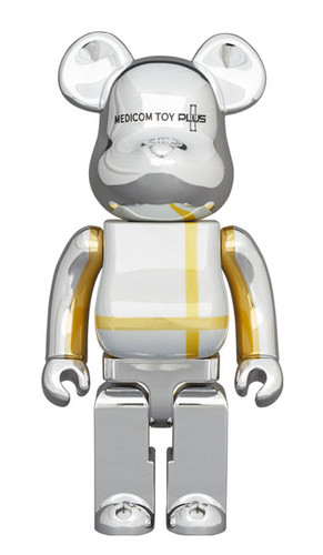 Medicom Toy Plus - Silver Chrome version- Bearbrick 400 | Medicom Toy Store