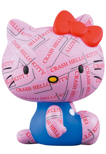 Crash Hello Kitty - Plaster - VCD | Medicom Toy Store