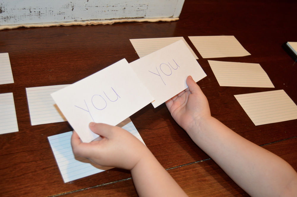 Sight Word "Concentration": Support Word Recognition & Long-Term Memory!