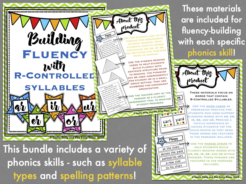 Building Fluency with "Pyramid Reading Passages" and a FREEBIE!