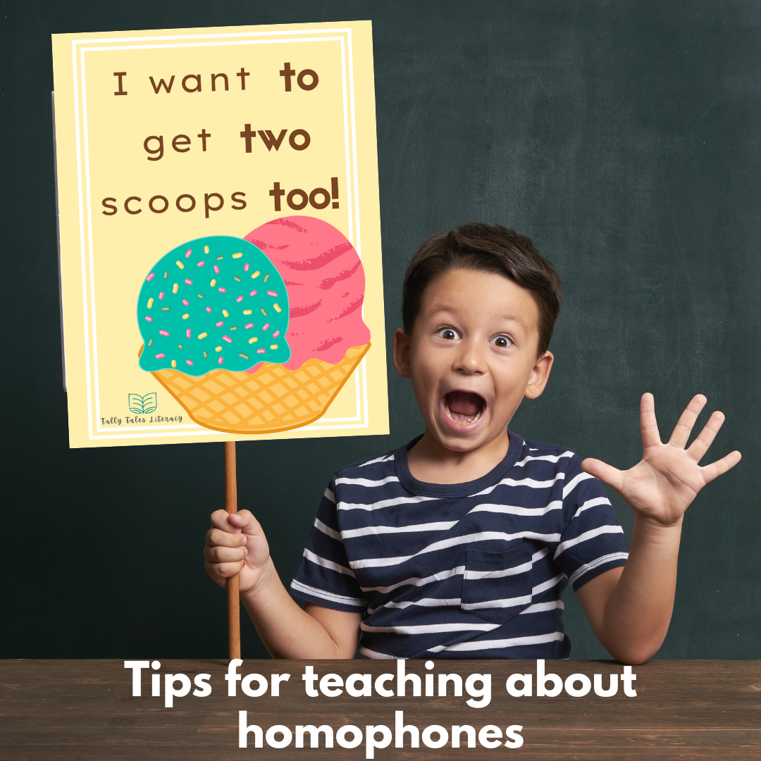 Tips for Teaching about Homophones