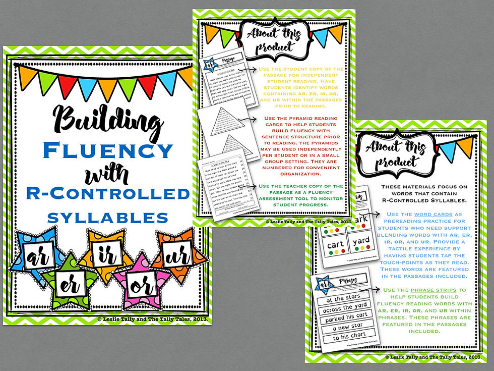 Building Fluency with "Bossy R"