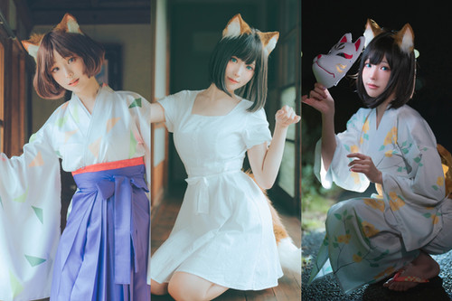 Digital【Dongitsune 】咚兵衛狐狸少女 | Ely Cosplay