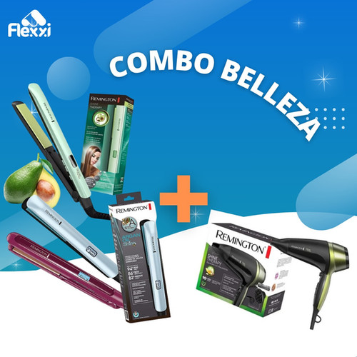 Combo Plancha y Secador Remington | FLEXXI