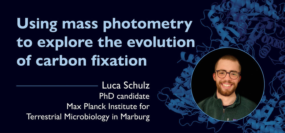 Using mass photometry to explore the evolution of carbon fixation