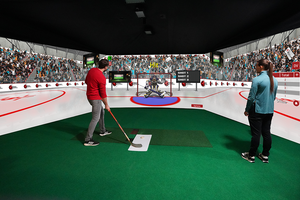 Ice Hockey Simulator | Indoor Ice Hockey Sim | Sports Simulator