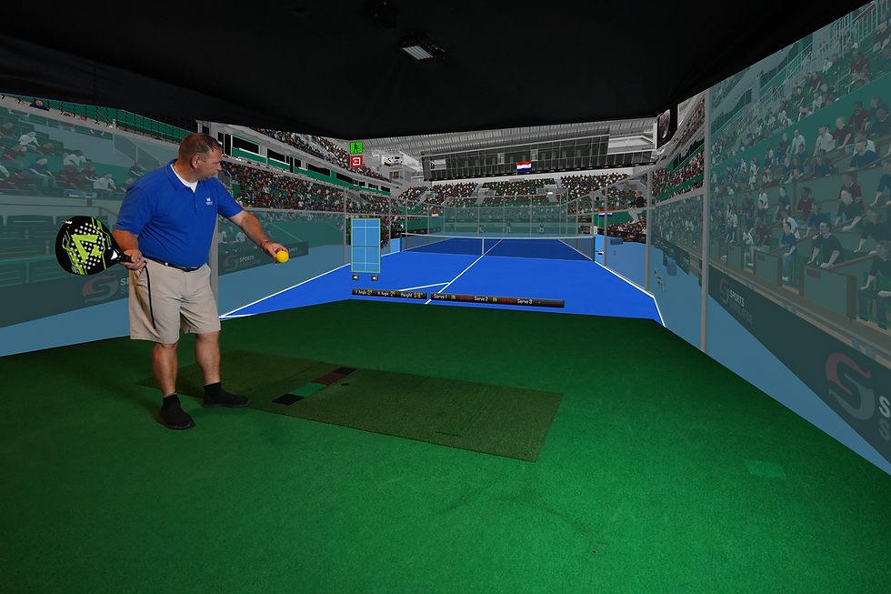 Enhancing Sports Facilities with Pickleball and Padel Simulators