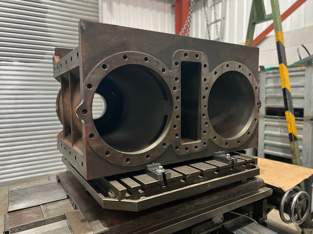 Class G5 locomotive cylinder block