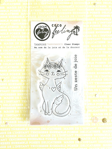 Planche de tampons clear "Un zeste de joie" | Coco Feeling