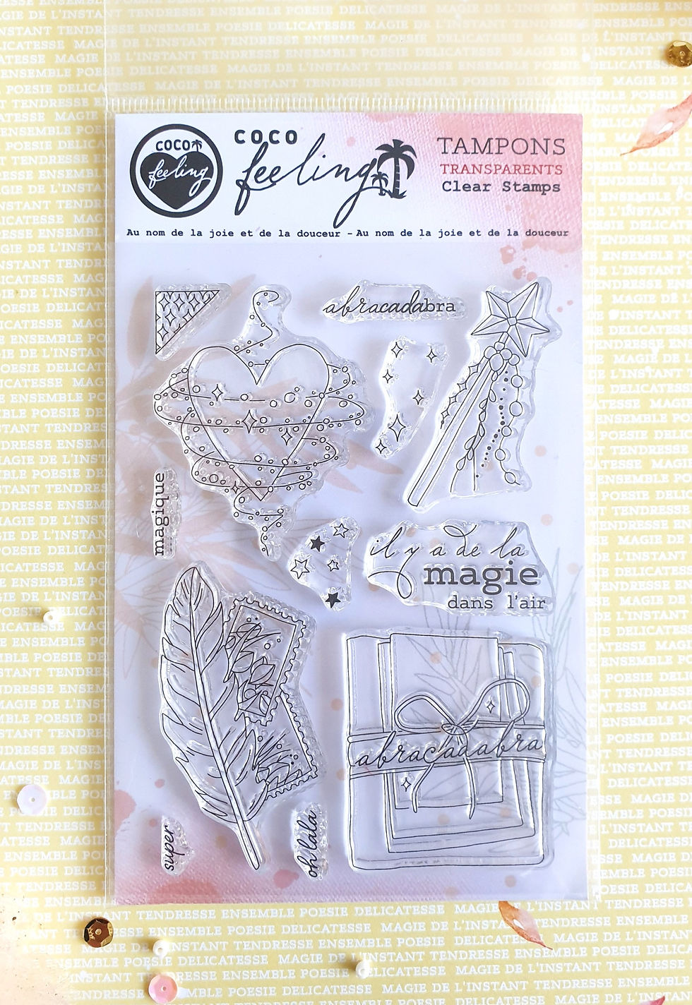 Scrapbooking Tampons clears | Coco Feeling