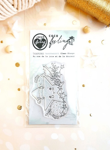 Planche de tampon clear "Joyeuse étoile" | Coco Feeling