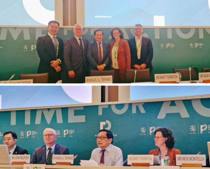 Philippines Pushes for Positive Sustainability Agenda at WTO Public Forum