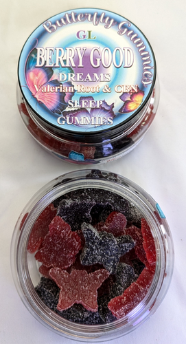 Berry Good Dreams 80mg CBN & Valerian Root Sleep & Pain Gummies ...