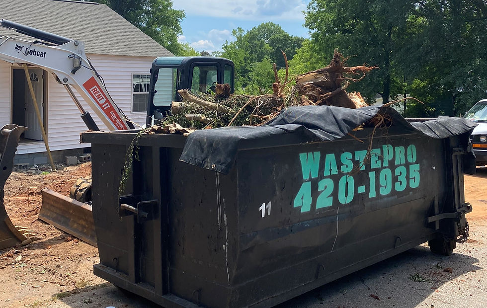 Dumpsters for rent Upstate South Carolina| Wastepro