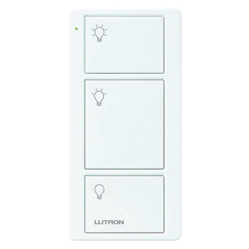 Lutron RA2 Select Pico Wireless Controller 3 Button Lights | Domotic