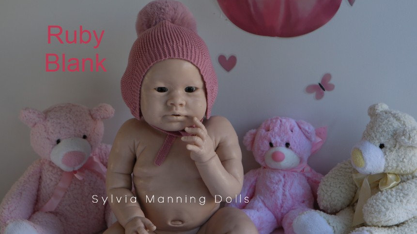 Ruby Blank Unpainted Kit (stock will be updated as completed) | Sylvia Manning Silic