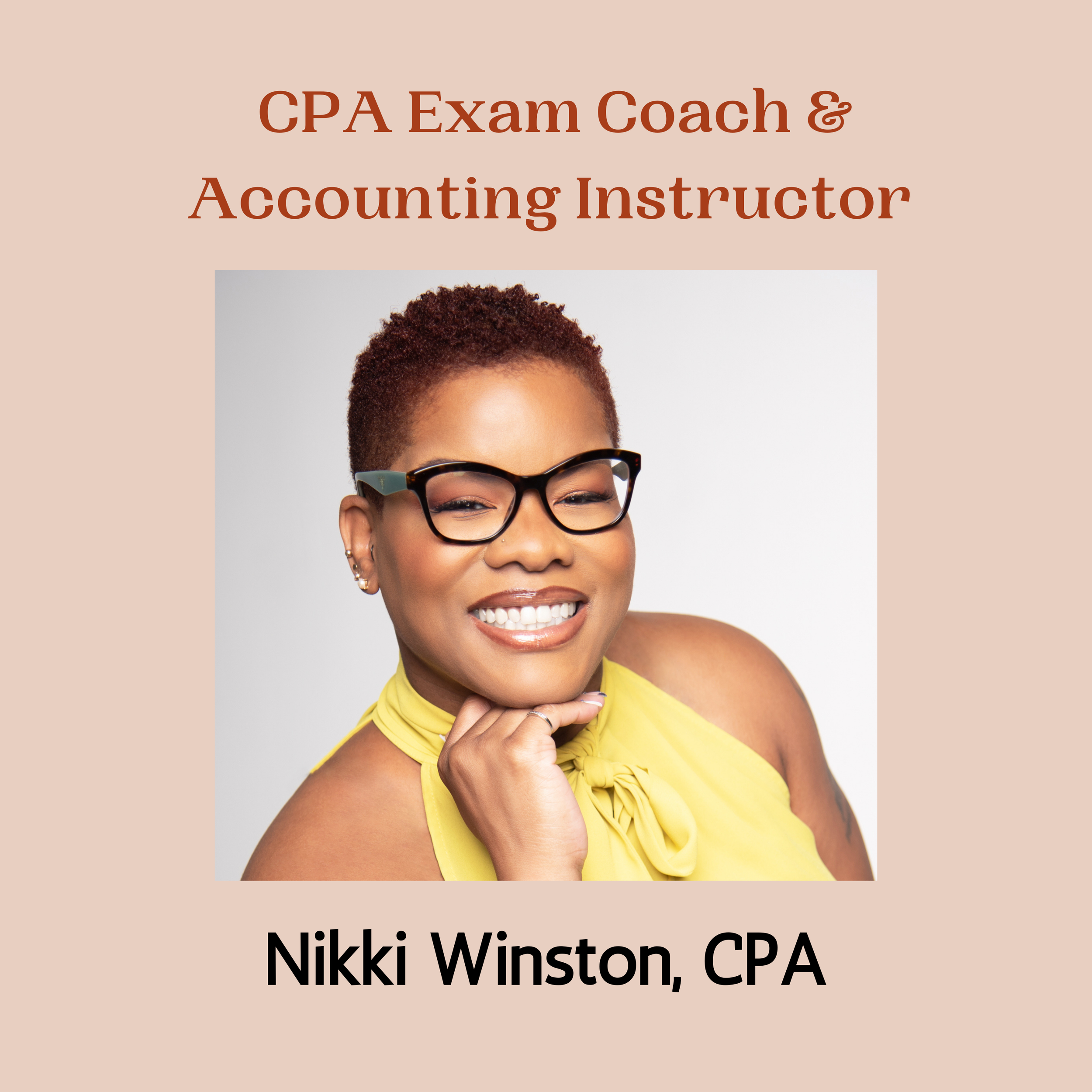 CPA Exam Coach | Nikki Winston, CPA | Accounting Instructor | Best CPA ...