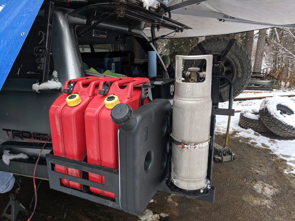 Mounting DIY Diesel Heater to Rear Bumper