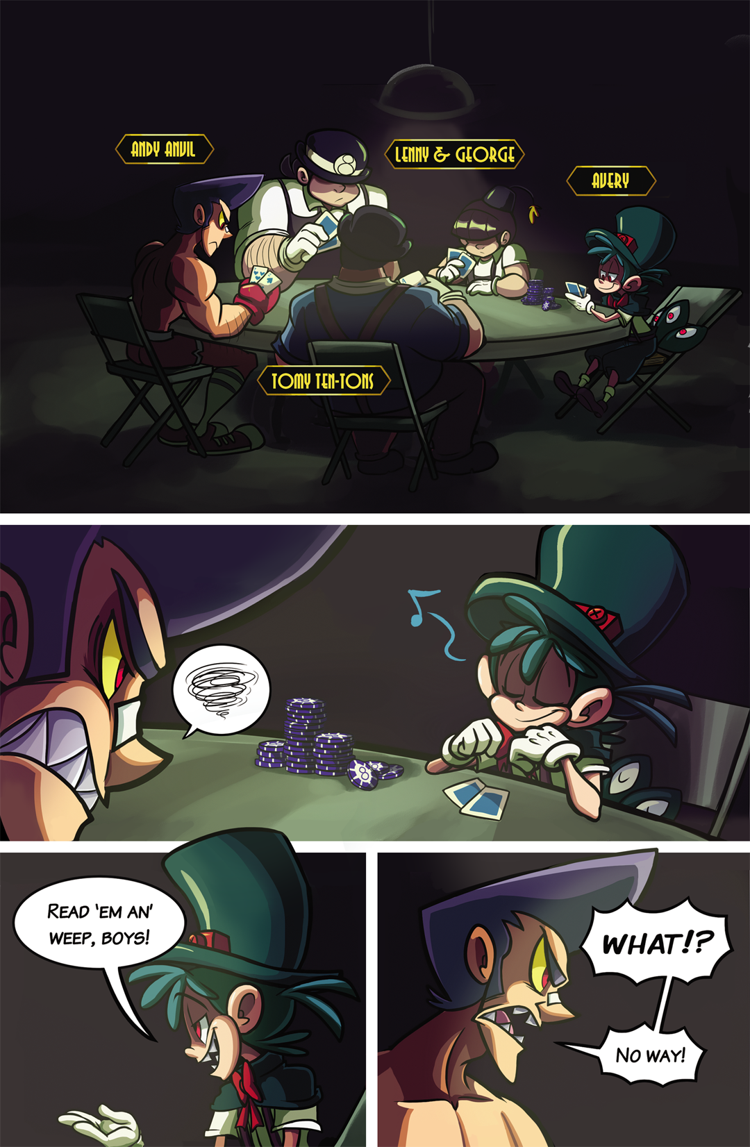 Avery's story 1058 | Project Skulldudes