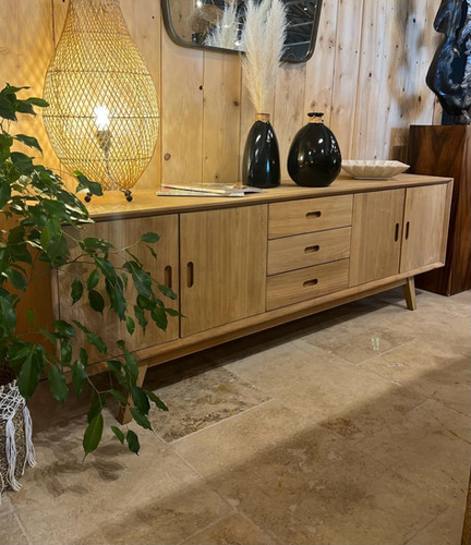 Meuble TV en teck TORONTO | Home Travel