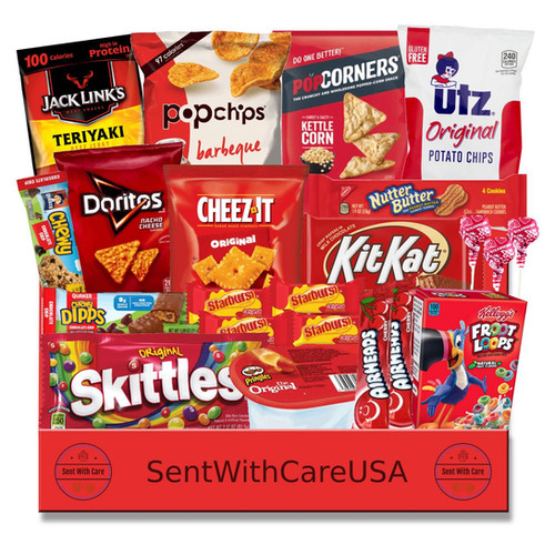 Red Theme Snack Box | Red Snacks