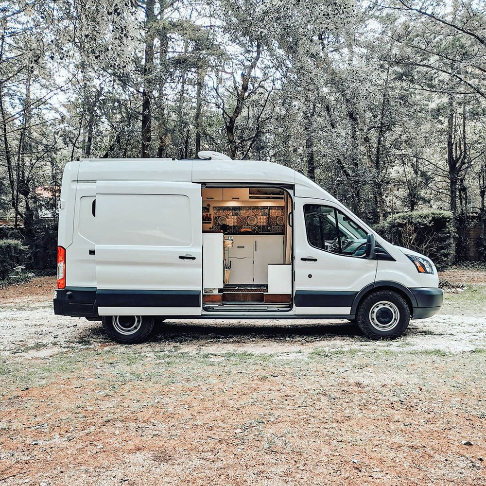 Most Beautiful Self Converted Ford Transit Van.