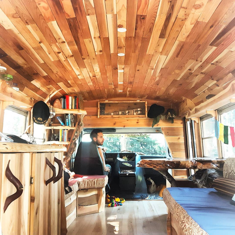 Fabulous 1990 Chevy Van 30 Thomas School Bus Conversion.